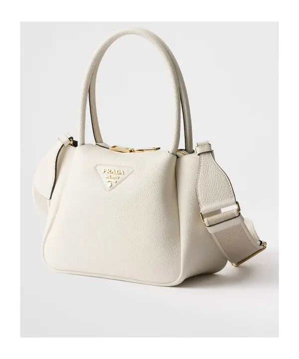 Prada Small Leather Top Handle Bag