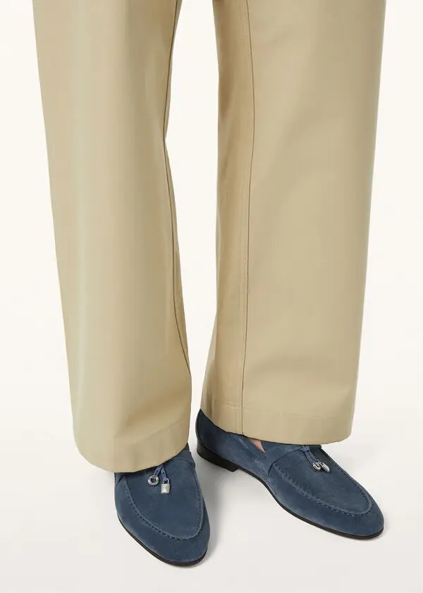 Loro Piana Joan Loafer - Aegean Wave