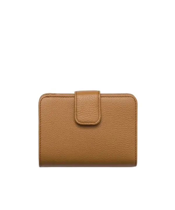 Prada Small Leather Wallet - Caramel Color