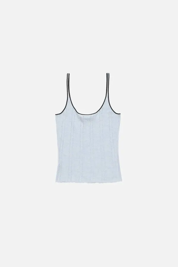 Acne Studios Silk Knit Tank Top