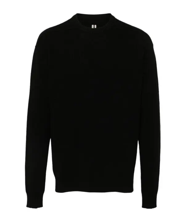 Rick Owens Drop-shoulder Ribbed Jumper