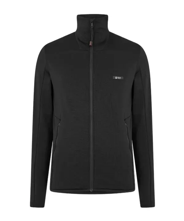 Prada Zipper Fleece Sweatshirt With Logo