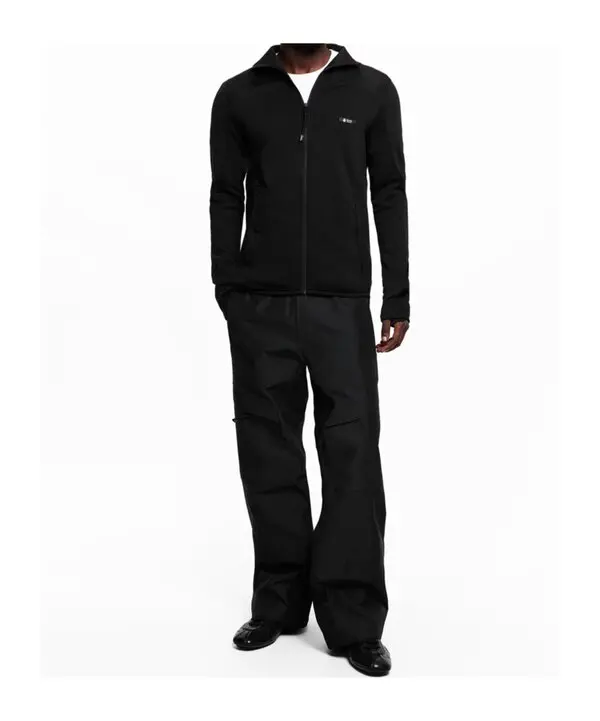 Prada Zipper Fleece Sweatshirt With Logo