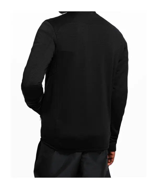 Prada Zipper Fleece Sweatshirt With Logo