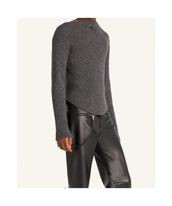 COURREGES Ribbed-knit Sweater