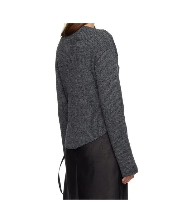 COURREGES Ribbed-knit Sweater