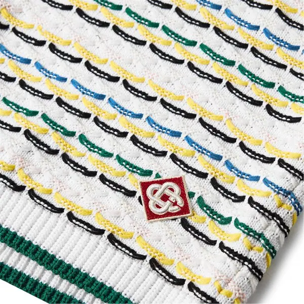 Casablanca Logo Patch Shorts