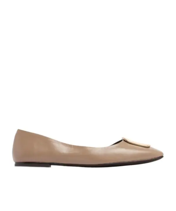 Tory Burch Square-toed Ballet Flats