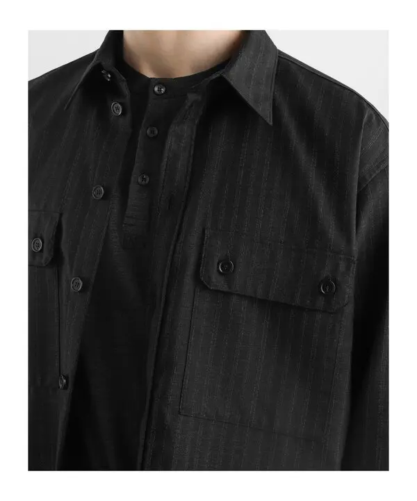 Dolce & Gabbana Striped Pocket Shirt