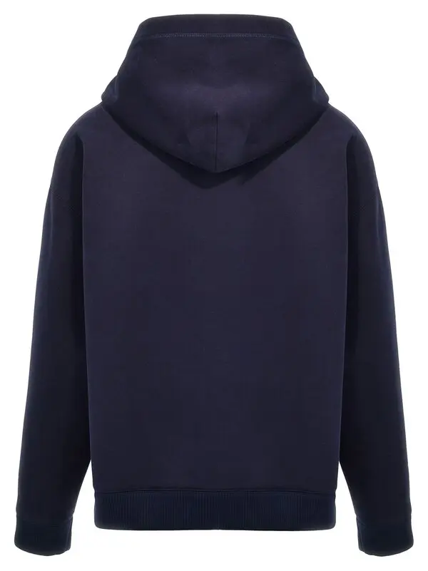 Miu Miu Embroidered Logo Zip-up Hooded Jacket