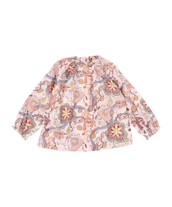 IL GUFO Printed Blouse
