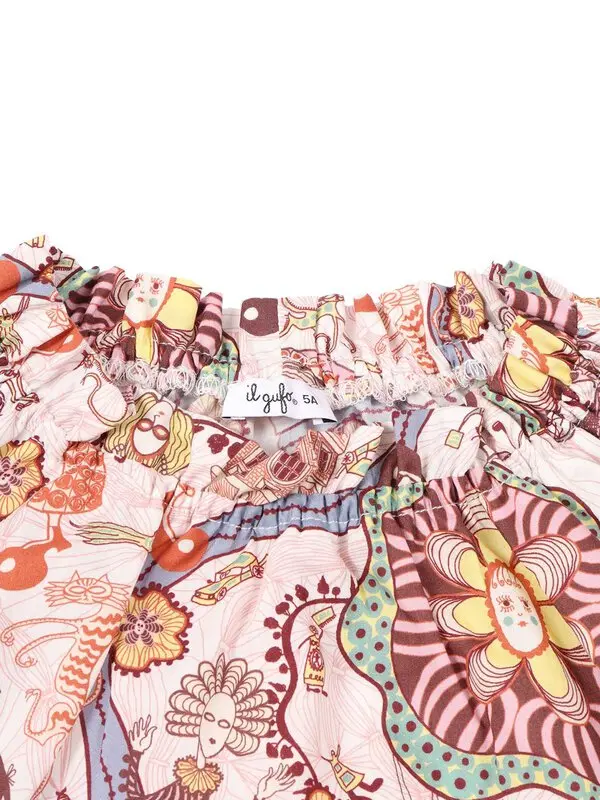 IL GUFO Printed Blouse