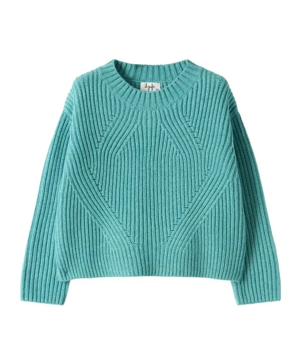 IL GUFO Long-sleeved Crew Neck Pullover