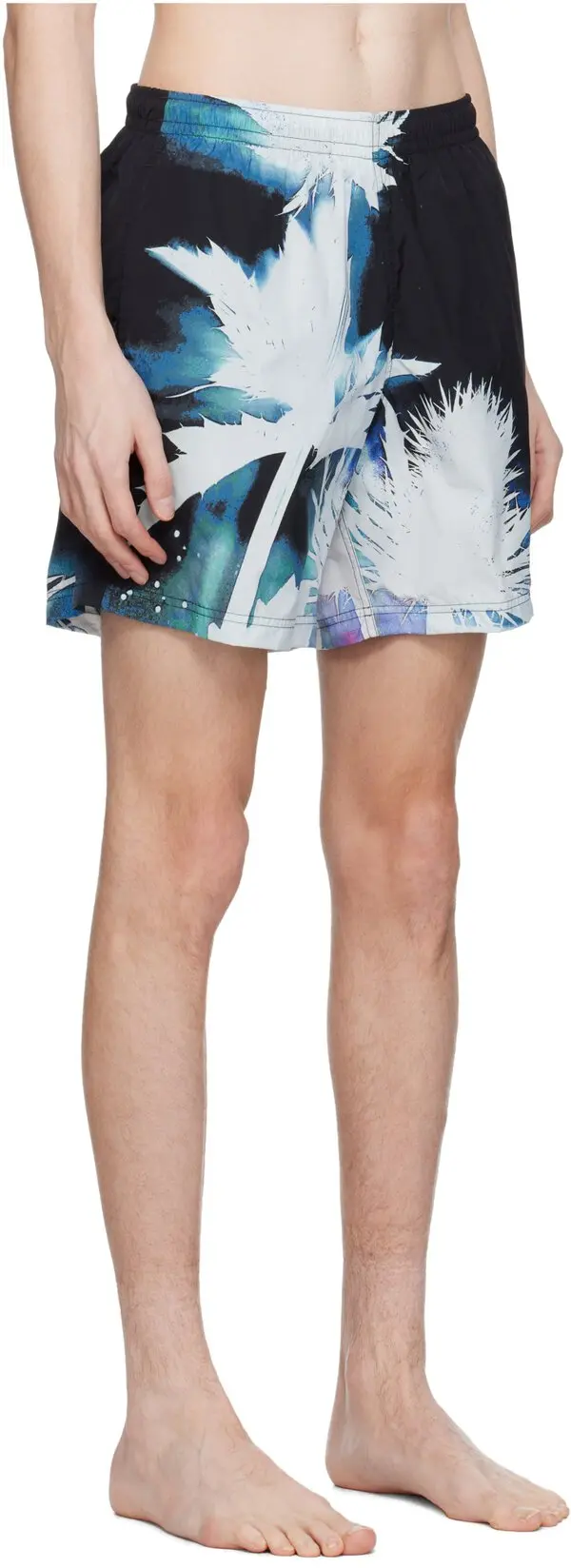 Alexander McQueen Graphic Printed Swim Shorts