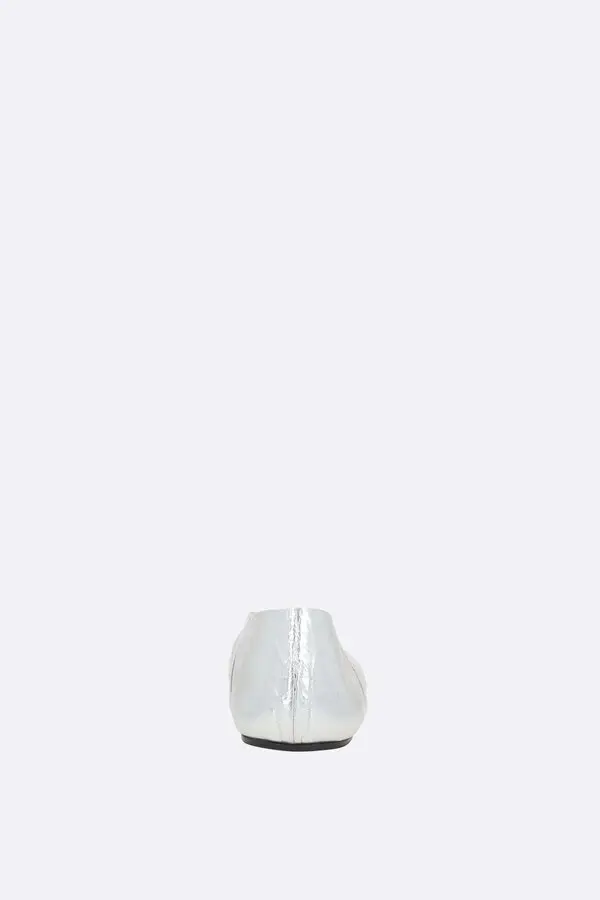 JIL SANDER Square Toe Ballerina Flats