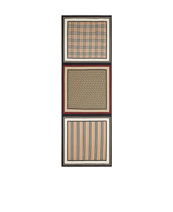 Burberry Check Printed Scarf