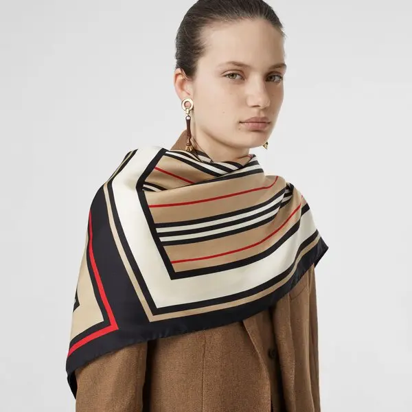 Burberry Check Printed Scarf