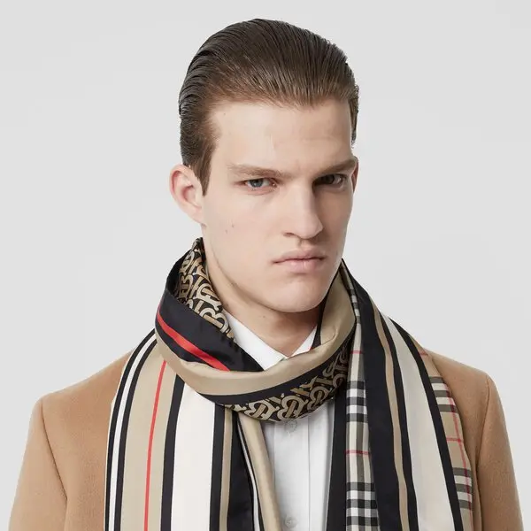 Burberry Check Printed Scarf
