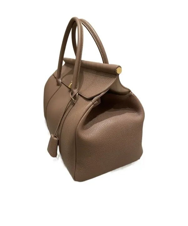 Loro Piana Logo Details Handbag - Fossil
