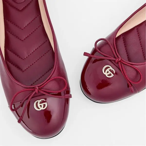 Gucci Logo Ballet Shoes
