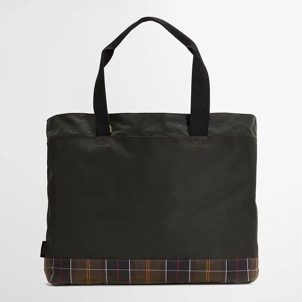 Barbour Waxed Tote Bag