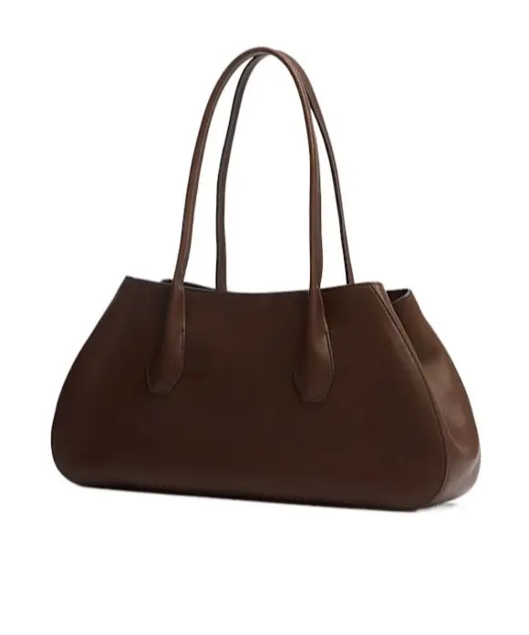THE ROW Alger Saddle Leather Shoulder Bag