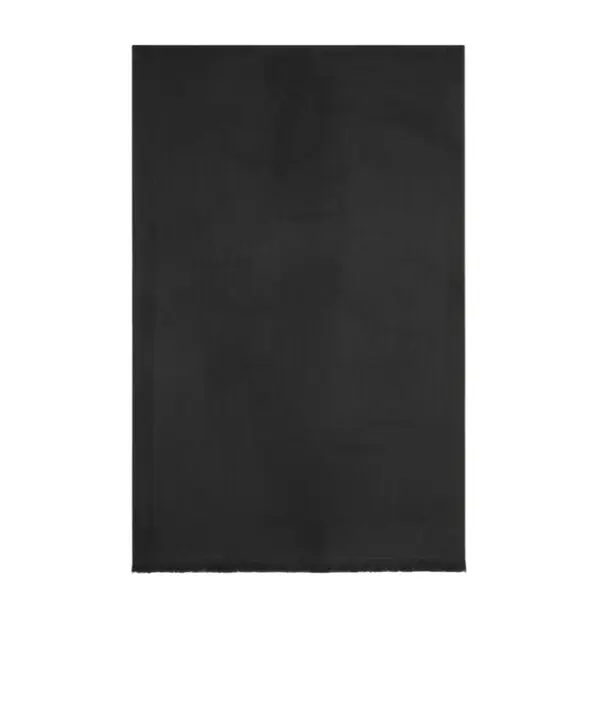 Saint Laurent Cassandre Scarf In Wool Jacquard