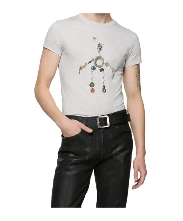 Acne Studios Fitted Graphic T-shirt