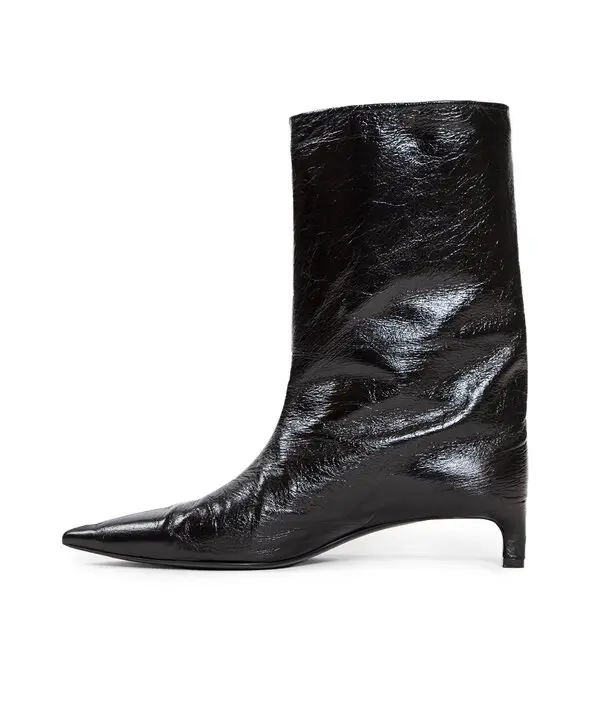 JIL SANDER Pointed Short Boots