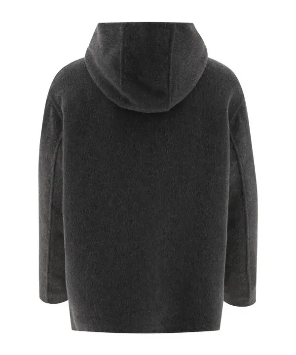 Prada Wool Zip-up Hoodie Jacket