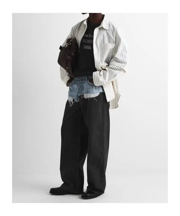 Acne Studios Wide Leg Jeans