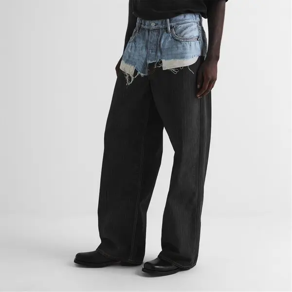 Acne Studios Wide Leg Jeans
