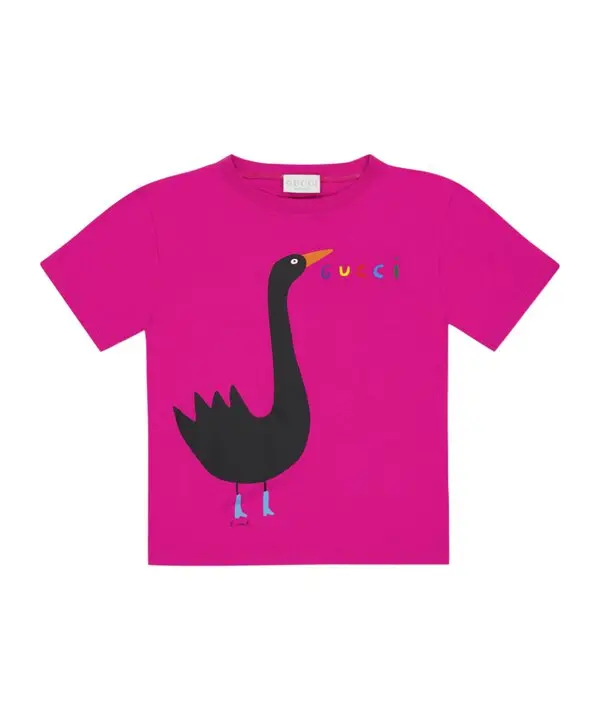 Gucci Logo Crew Neck T-shirt