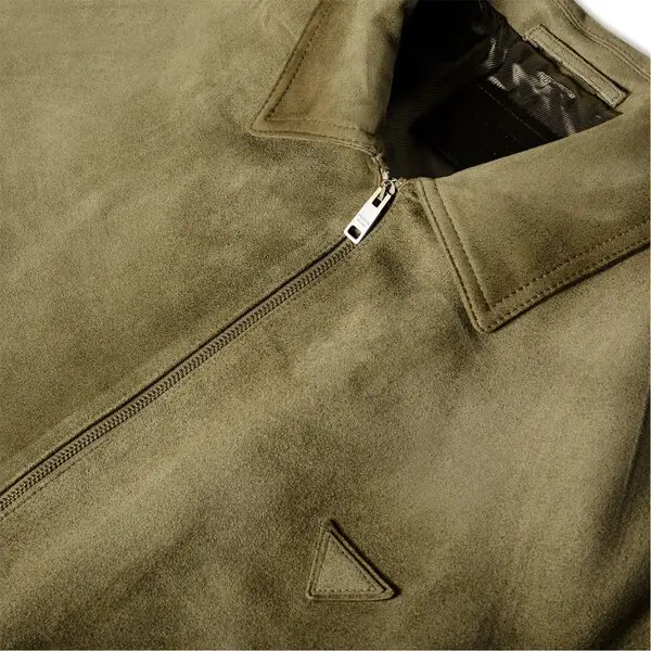 Prada Zippered Leather Jacket