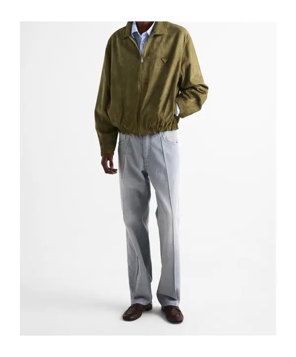 Prada Zippered Leather Jacket