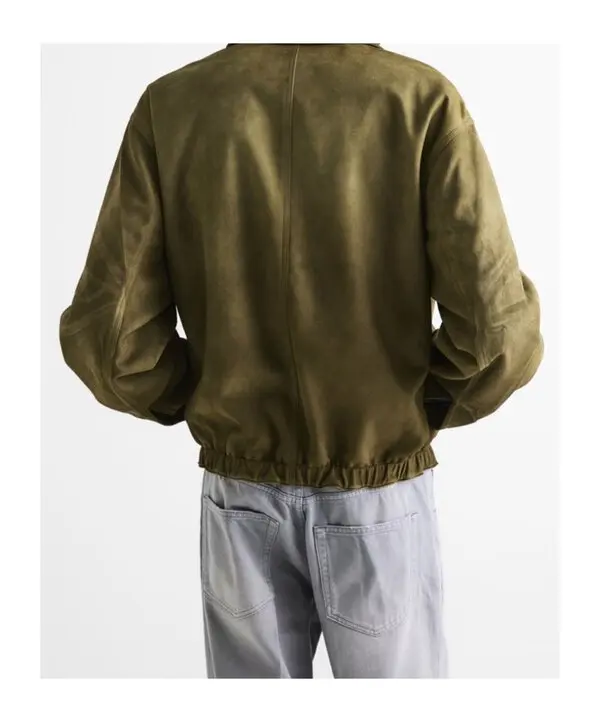 Prada Zippered Leather Jacket