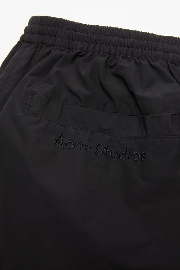 Acne Studios Relaxed Fit Wide Leg Trousers