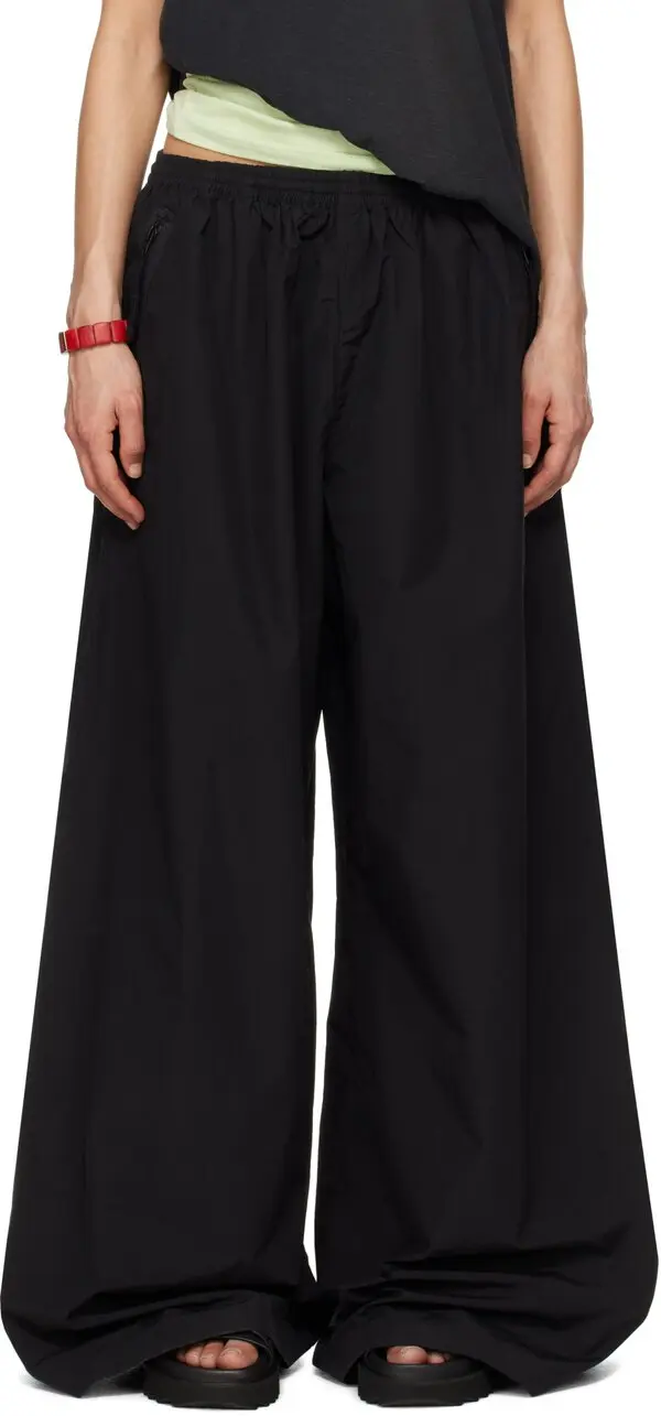 Acne Studios Relaxed Fit Wide Leg Trousers