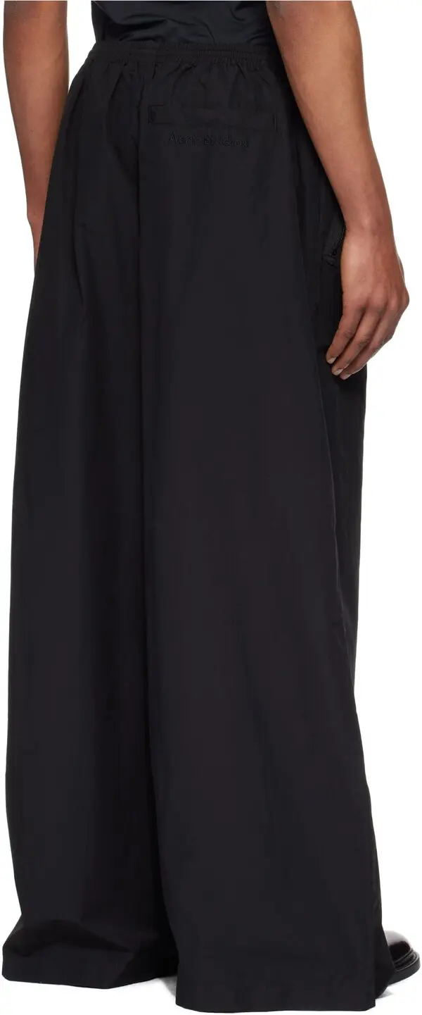 Acne Studios Relaxed Fit Wide Leg Trousers