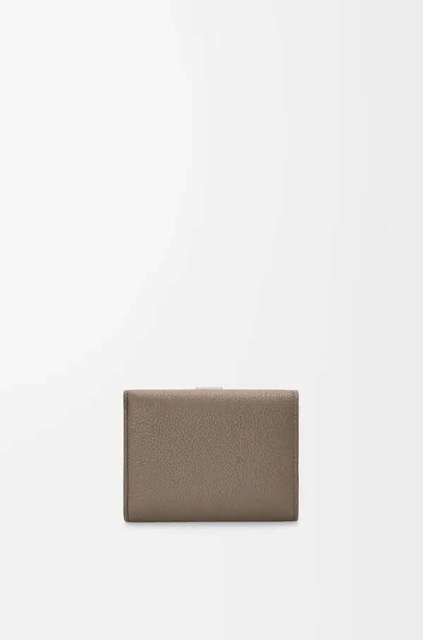 Loewe Trifold Wallet In Soft Grained Calfskin