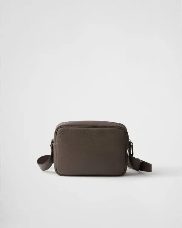 Prada Textured Leather Crossbody Bag