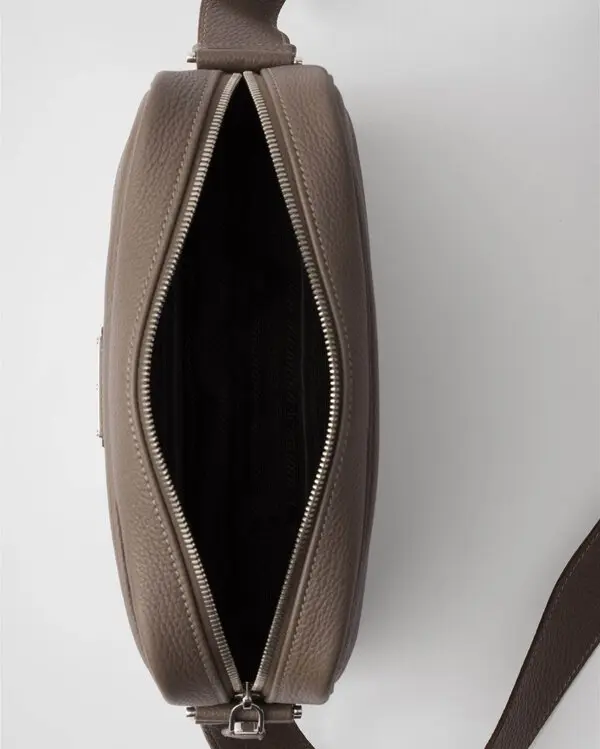 Prada Textured Leather Crossbody Bag