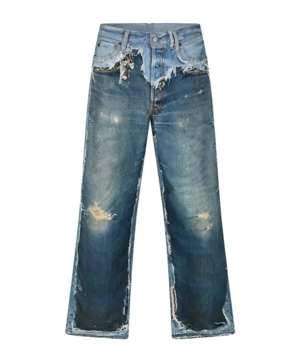 Acne Studios Trompe L'oeil Jeans