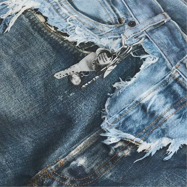 Acne Studios Trompe L'oeil Jeans