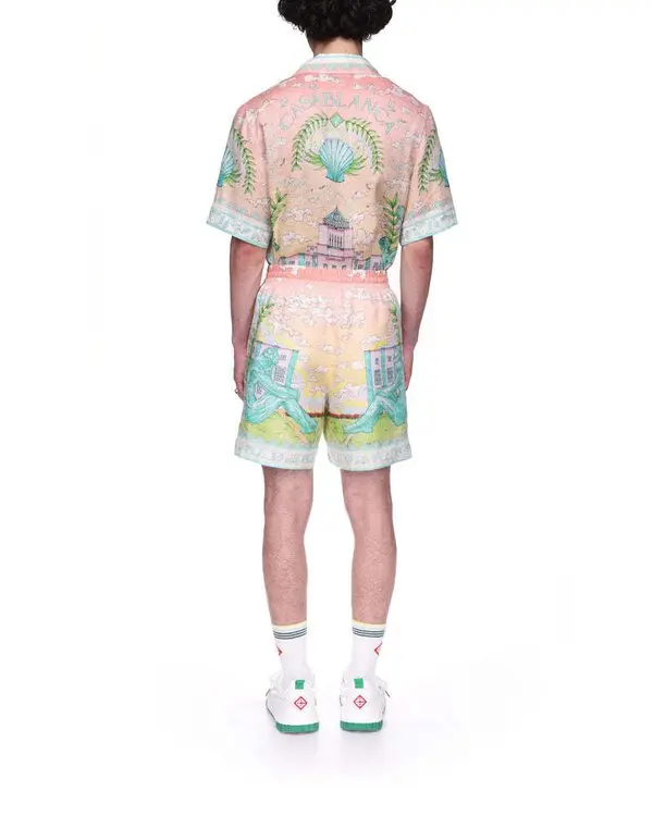 Casablanca Printed Shorts