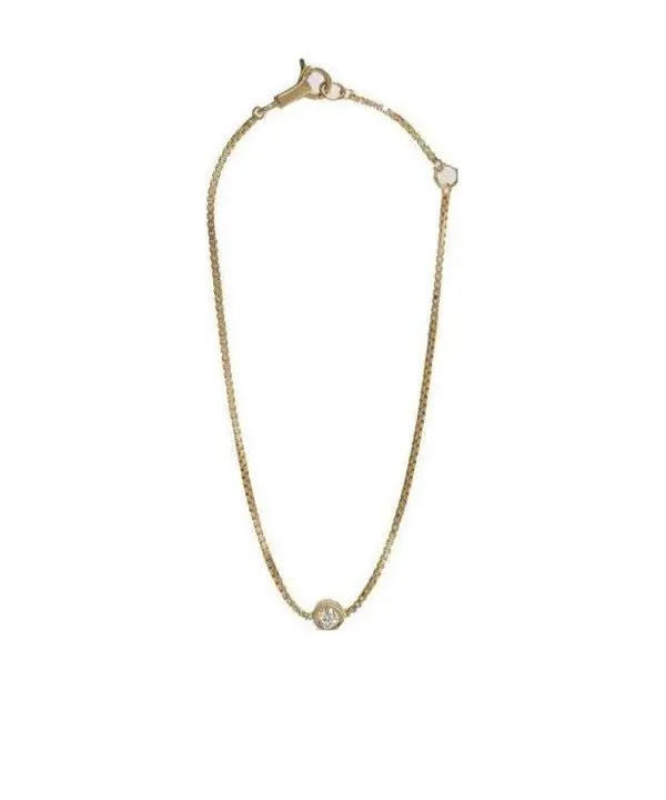 Celine Sentimental Brilliant Bracelet In Gold And Diamond