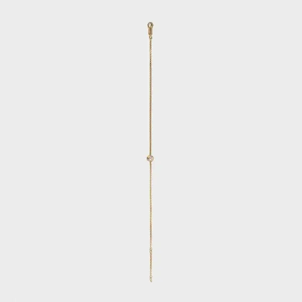 Celine Sentimental Brilliant Bracelet In Gold And Diamond