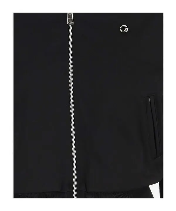 Coperni Logo Plaque Zip-up Sweatshirt