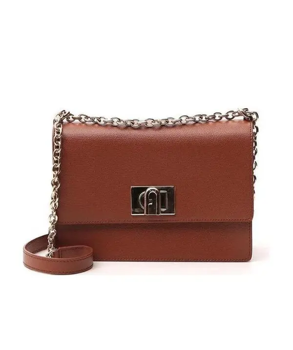 Furla 1927 Small Crossbody Bag - Brown