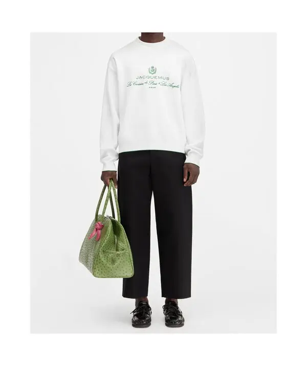 Jacquemus The Venice Logo Embroidered Sweatshirt